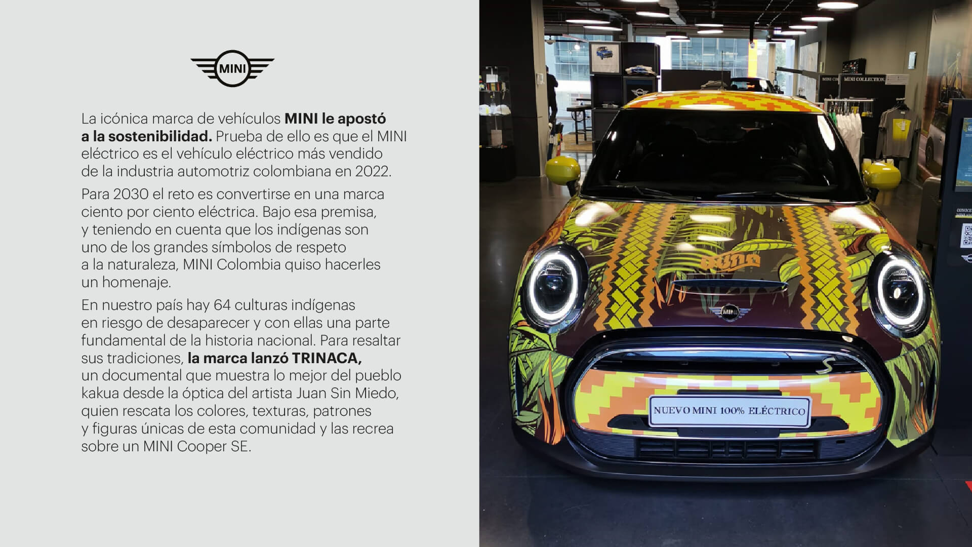 El homenaje de MINI a la diversidad colombiana - Semana